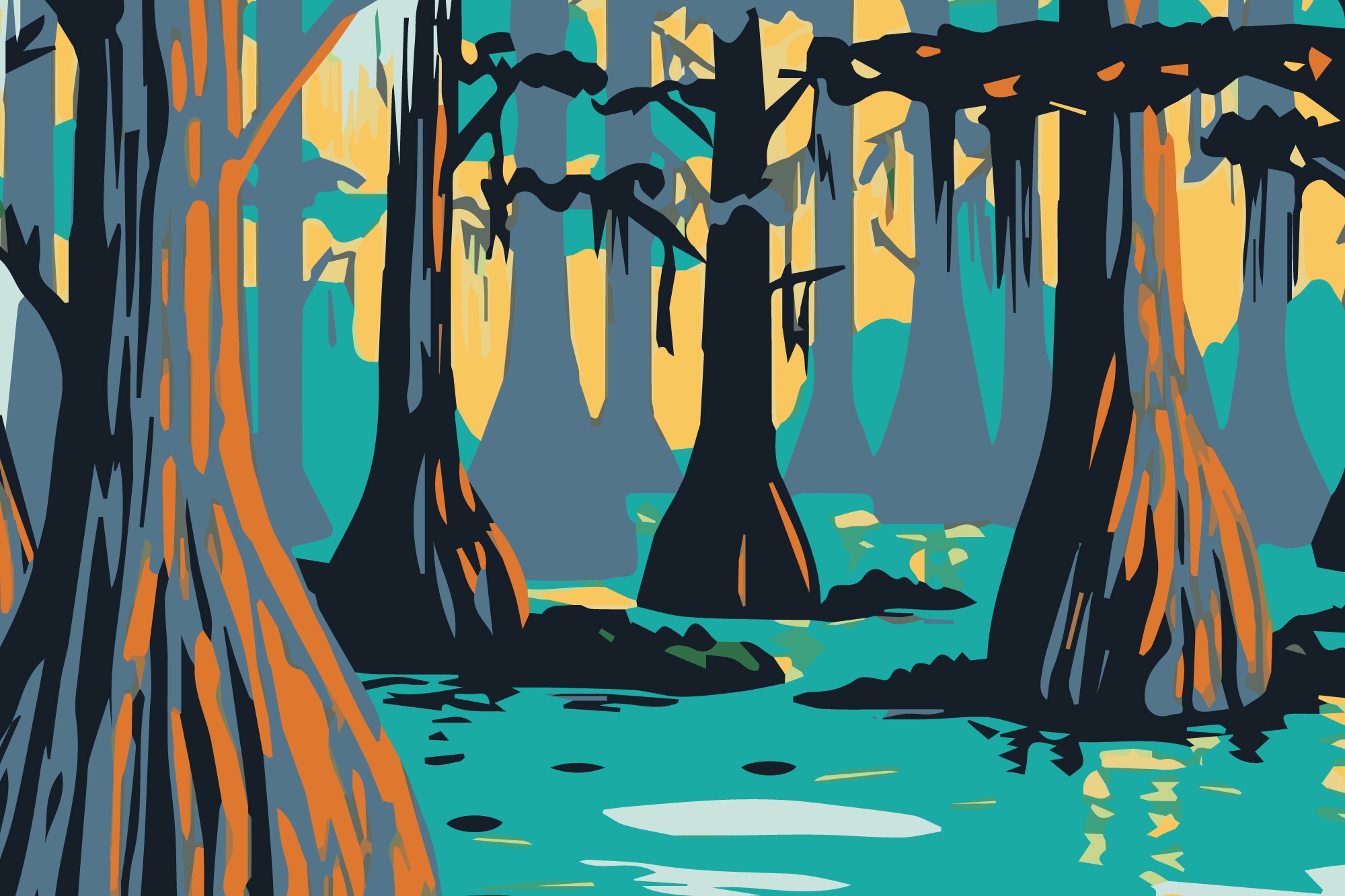 Bayou Vector Bayou Bakery Logo PNG Vector (AI, CDR, EPS, PDF, SVG)